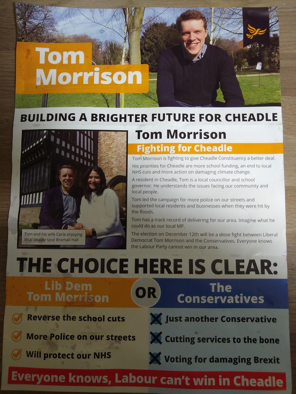 Liberal Democrats leaflet | ElectionLeaflets.org