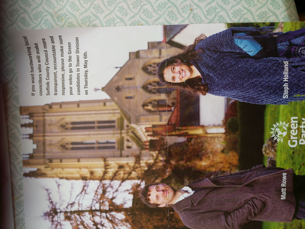 Green Party leaflet | ElectionLeaflets.org