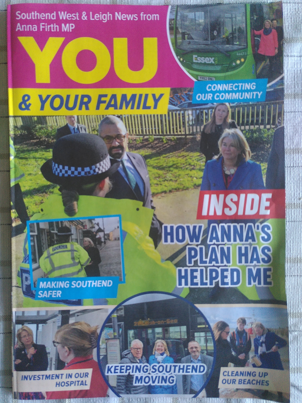 Conservative and Unionist Party leaflet | ElectionLeaflets.org