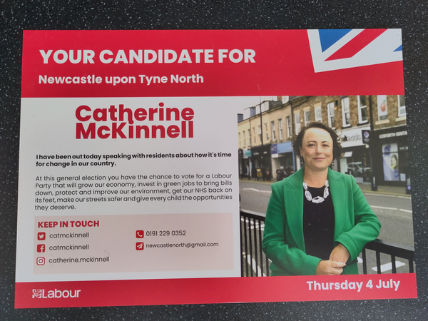 Labour Party leaflet | ElectionLeaflets.org