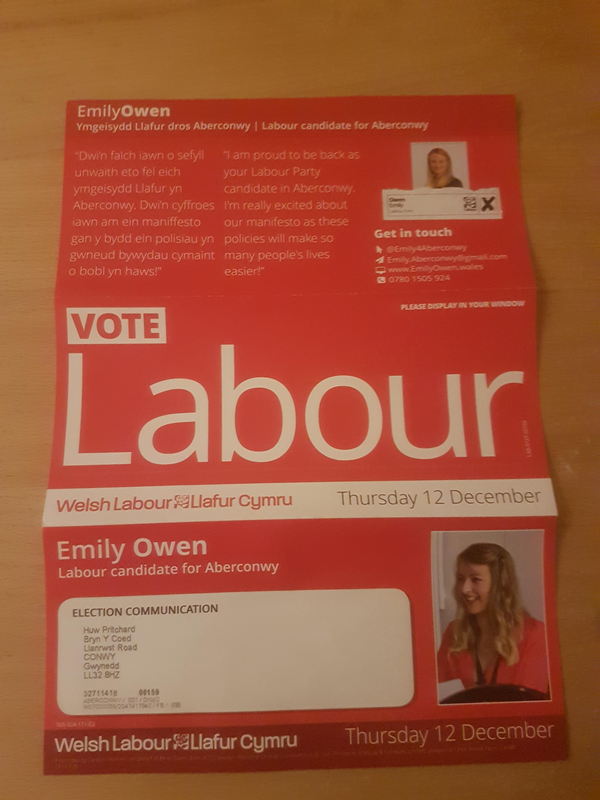 Labour Party leaflet | ElectionLeaflets.org