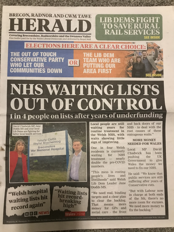 Liberal Democrats leaflet | ElectionLeaflets.org