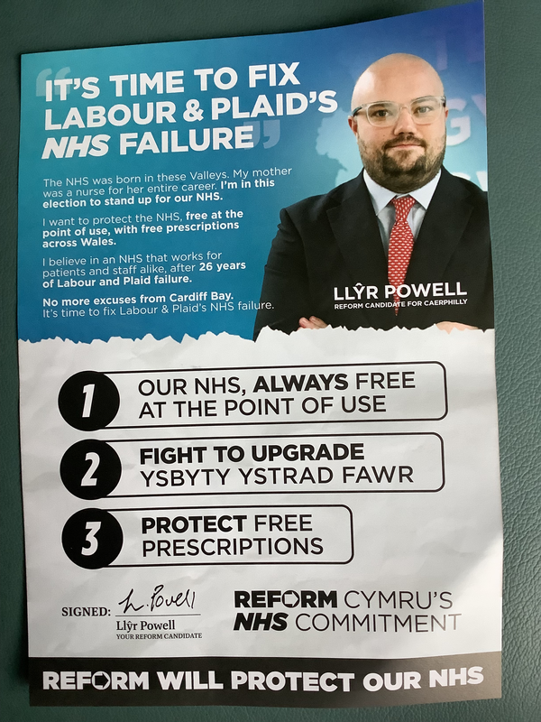 Reform UK leaflet | ElectionLeaflets.org