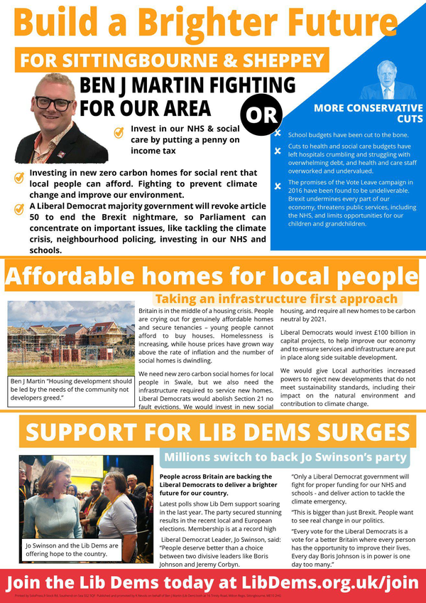 Liberal Democrats leaflet | ElectionLeaflets.org
