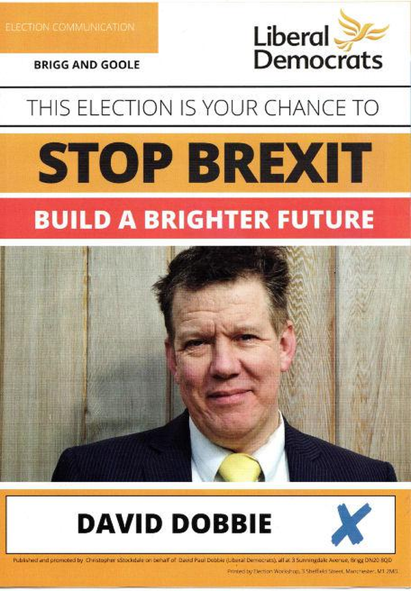 Liberal Democrats leaflet | ElectionLeaflets.org