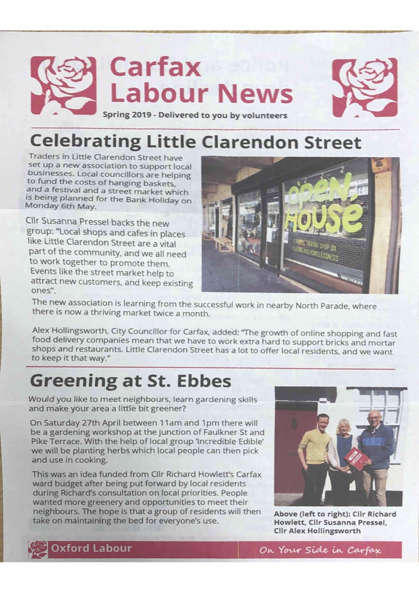 Labour Party leaflet | ElectionLeaflets.org