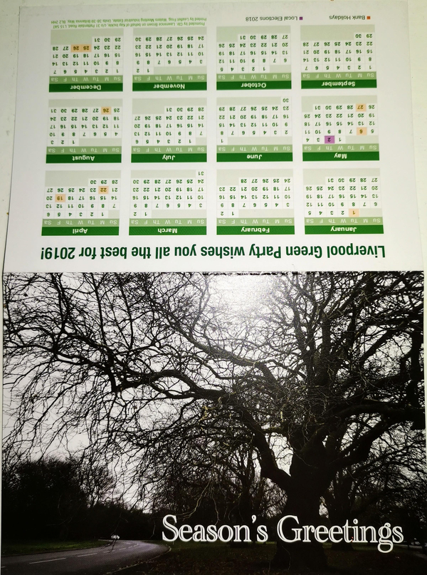 Green Party leaflet | ElectionLeaflets.org