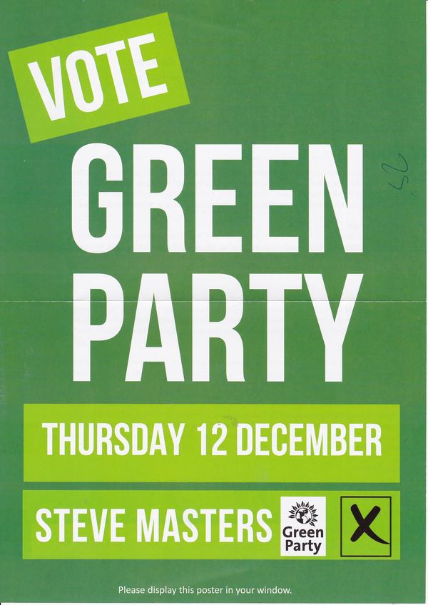 Green Party leaflet | ElectionLeaflets.org