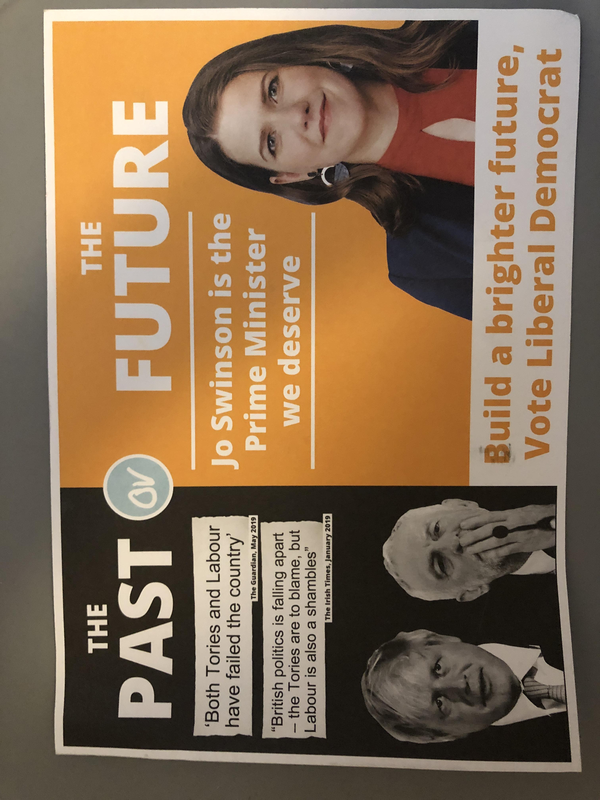 Liberal Democrats leaflet | ElectionLeaflets.org