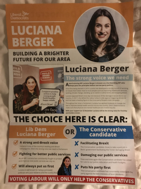 Liberal Democrats leaflet | ElectionLeaflets.org
